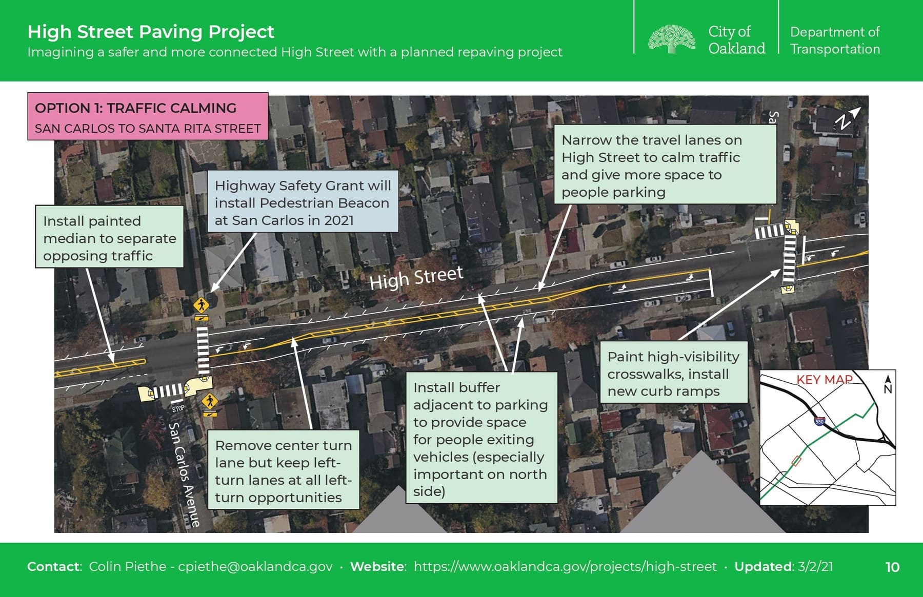 High Street Paving Project – Oakland BPAC Blog