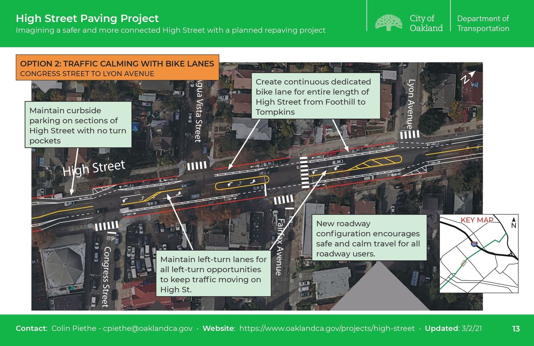 High Street Paving Project – Oakland BPAC Blog
