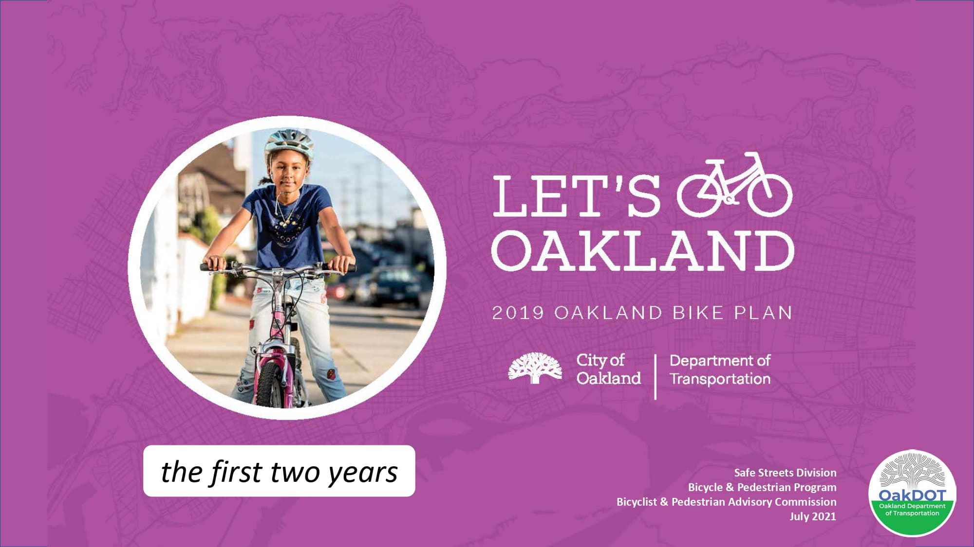 Oakland Bike Plan Update – Oakland BPAC Blog