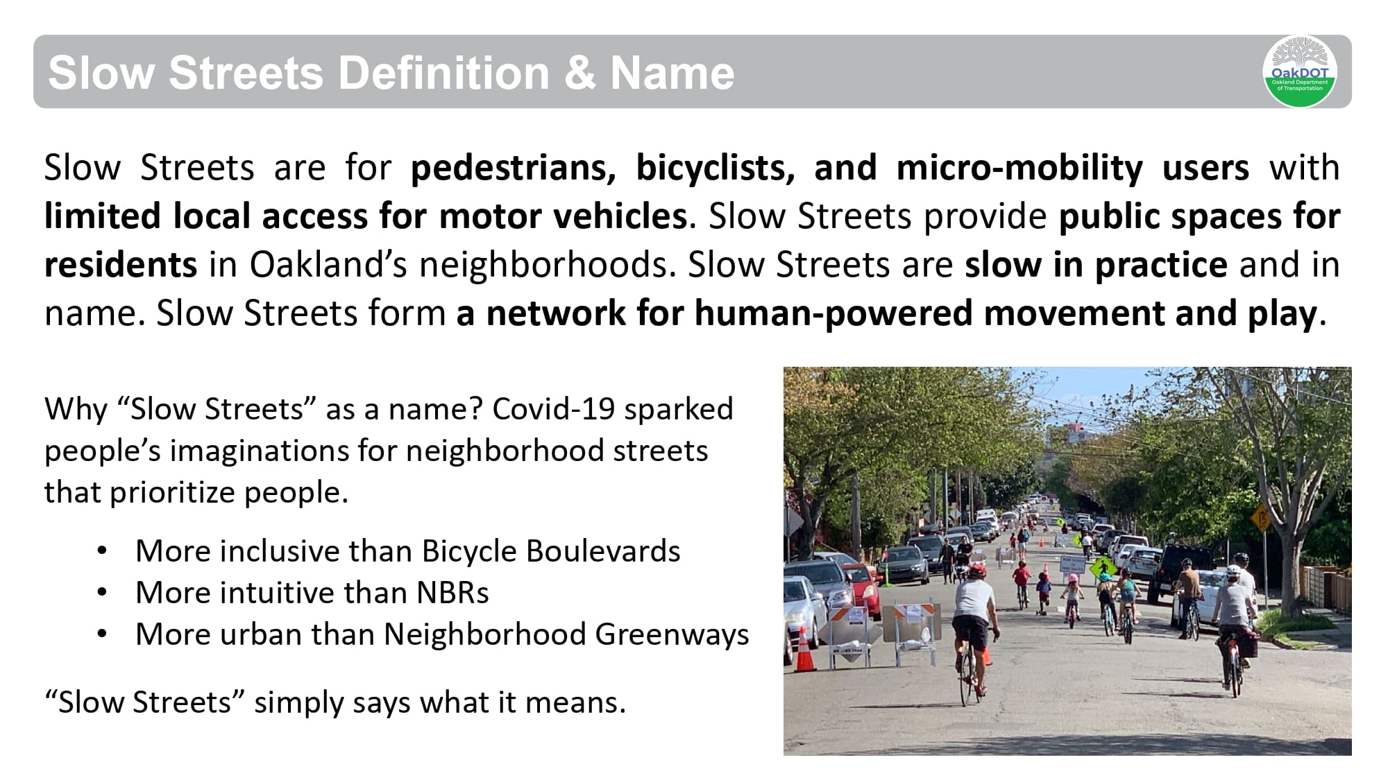 Slow Streets Update – Oakland BPAC Blog
