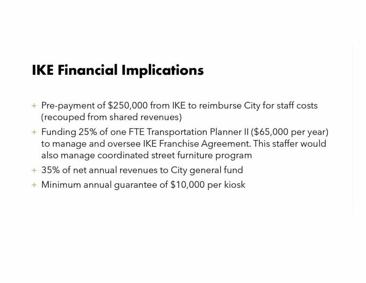 IKE Smart City Kiosk and Coordinated Street Furniture Program – Oakland ...