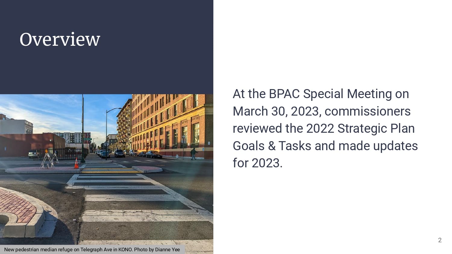 2023 Strategic Planning – Oakland BPAC Blog