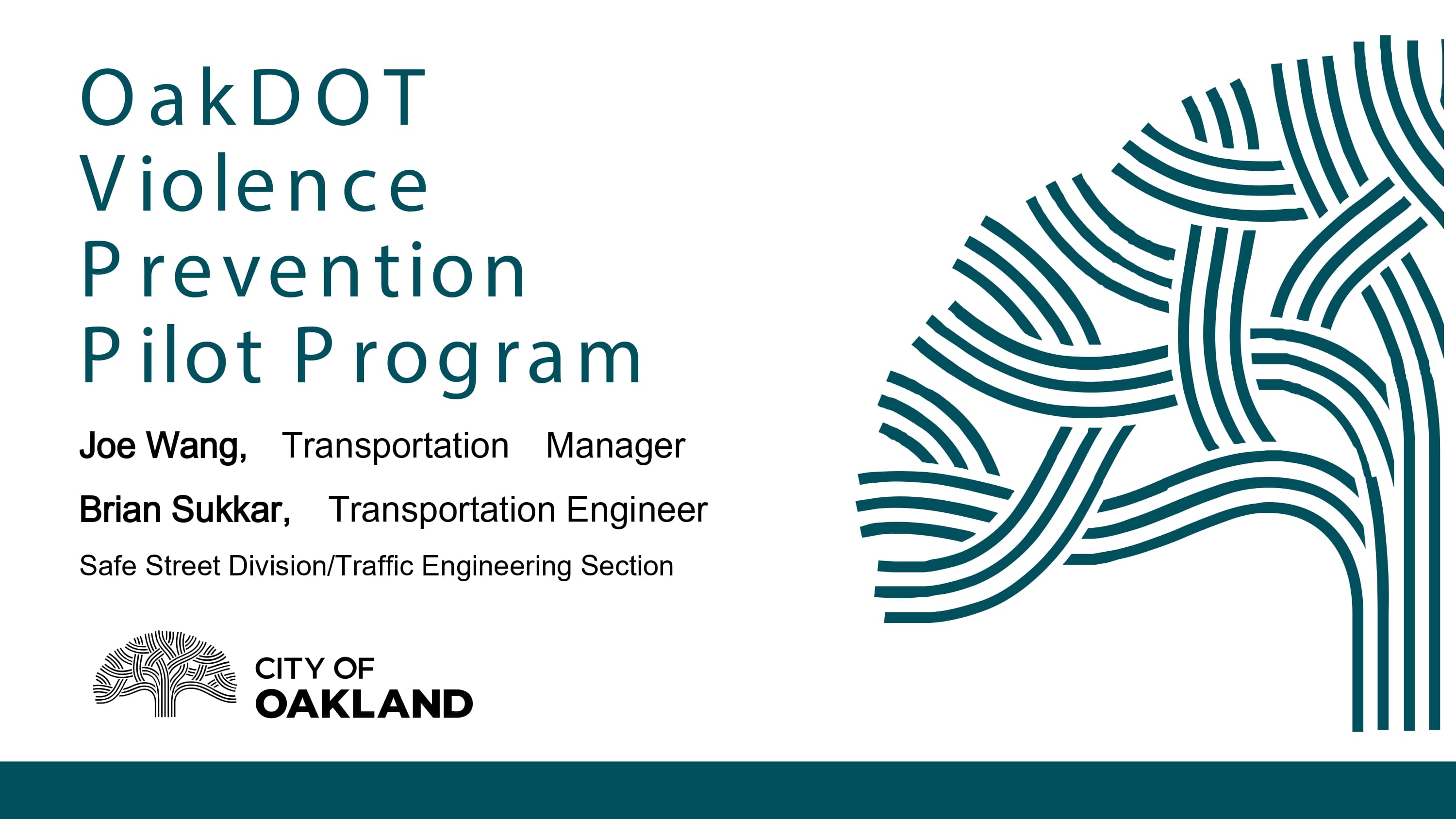 Violence Prevention Partnerships – Oakland BPAC Blog