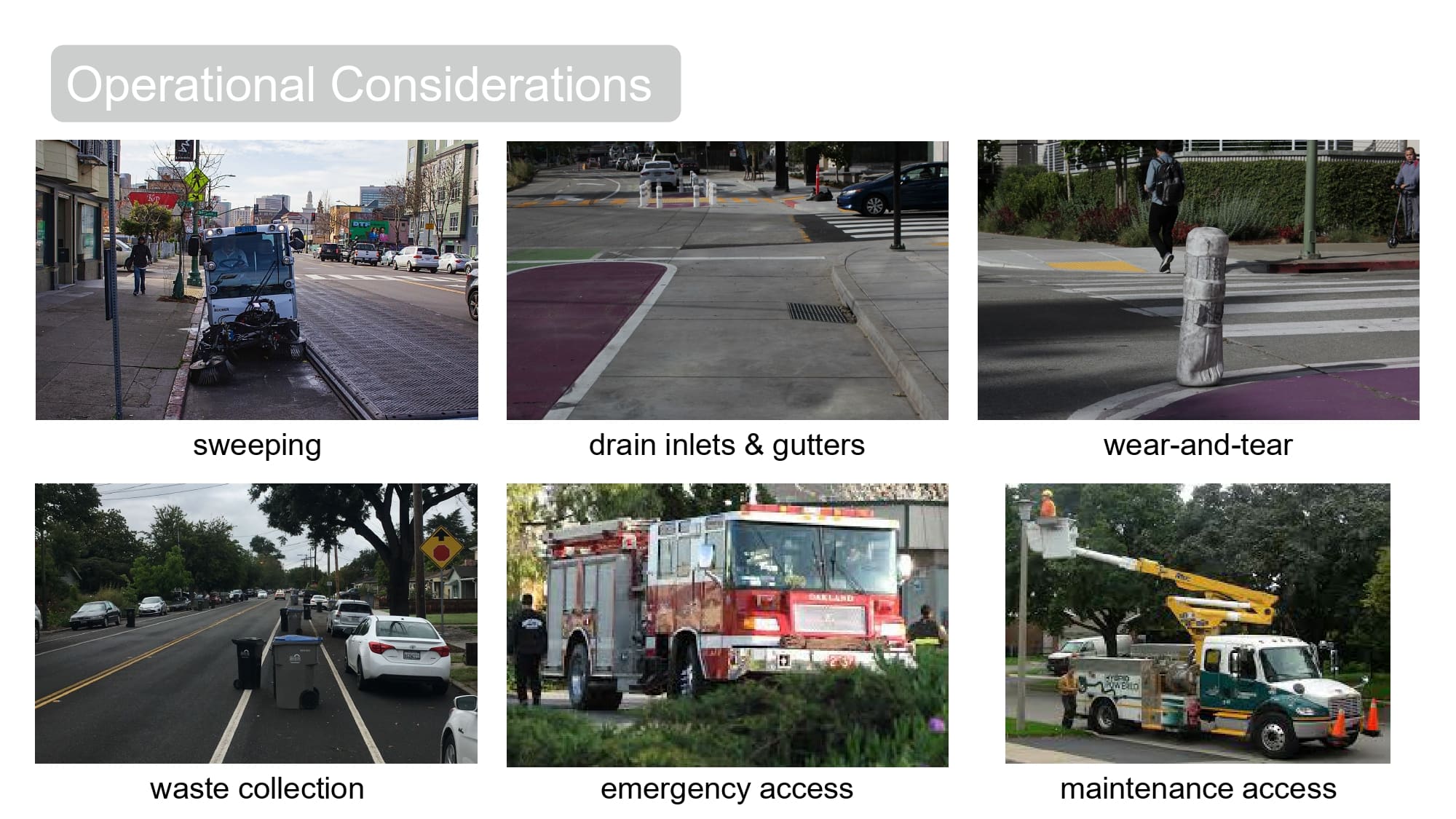 Curbside Bike Lane Separation Opportunities – Oakland BPAC Blog