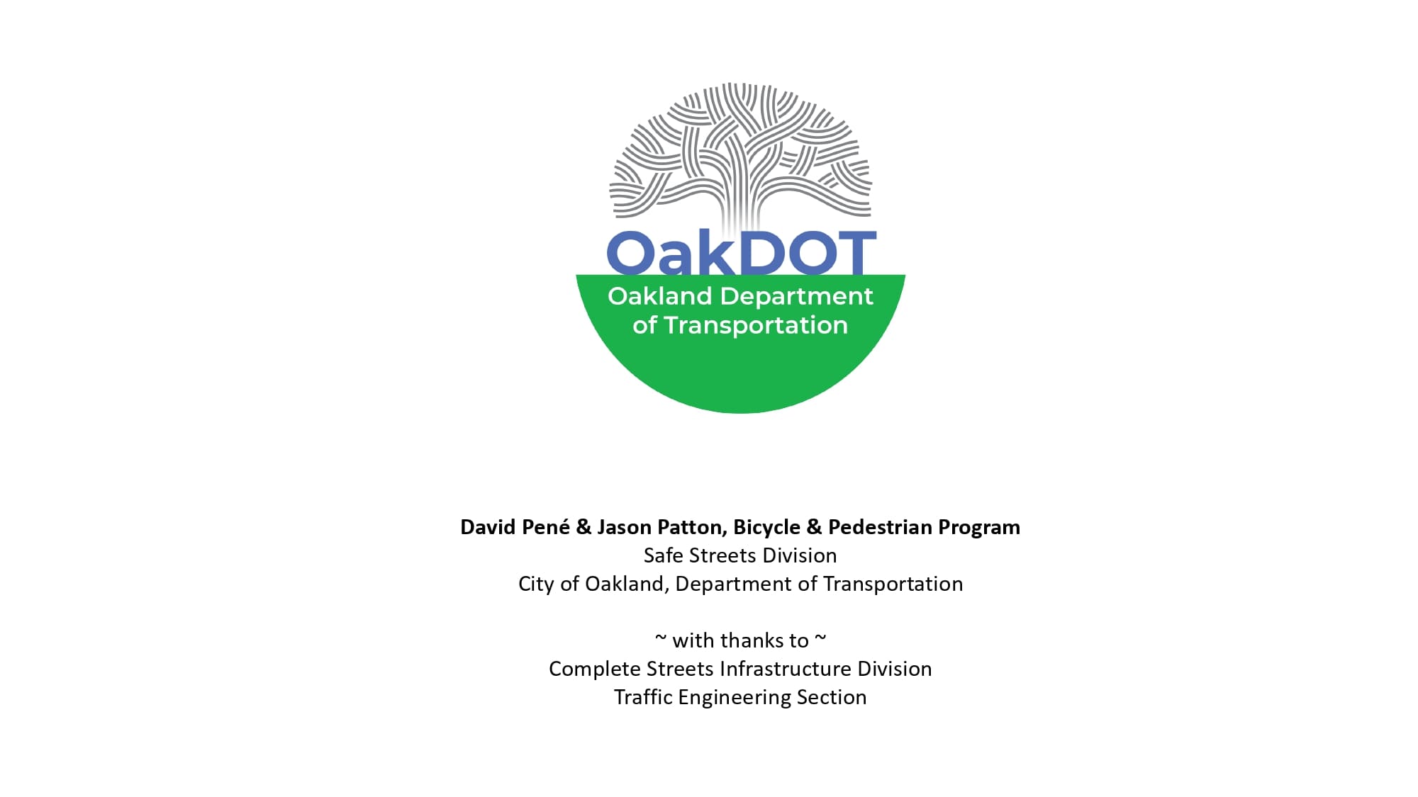Neighborhood Bike Routes Paving Coordination Update – Oakland BPAC Blog